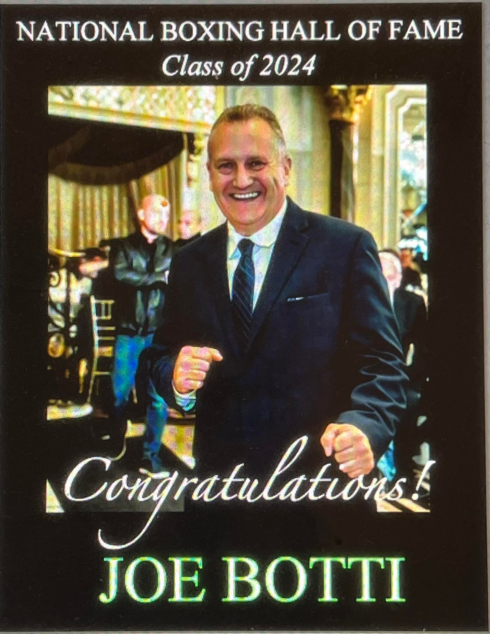 Congratulations Coach Joe Botti - National Boxing Hall of Fame ...